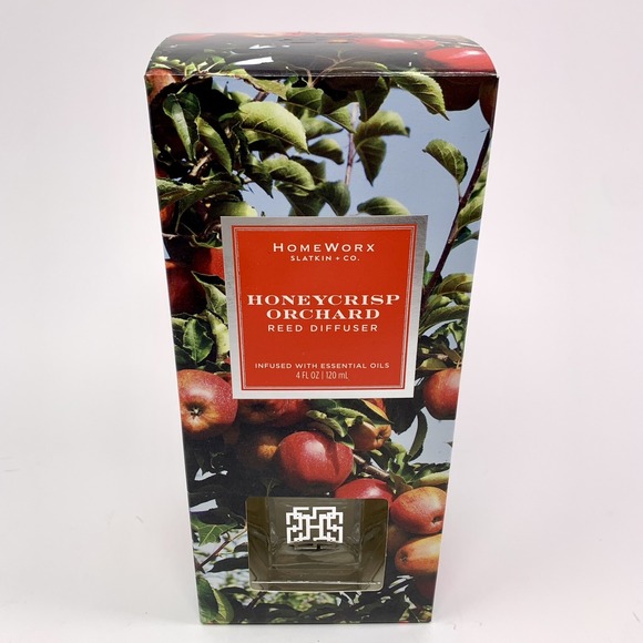 Accents | Slatkin Co Homeworx Honeycrisp Orchard Reed Diffuser 4 Oz 12 ...